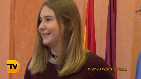 Recepción a Victoria French ganadora de la Comunitat Valenciana del 56 ...