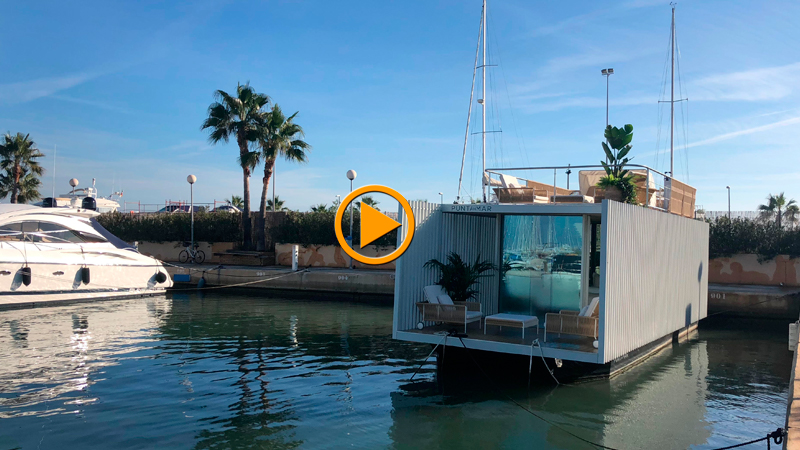 Nace Punta de Mar, una plataforma flotante que te permitirá estar ...