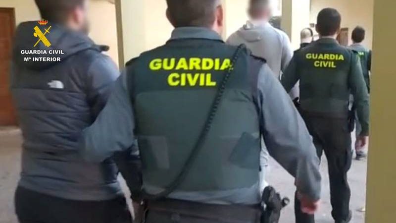 La Guardia Civil detiene a los autores de varios robos con violencia e intimidación en zonas de ...