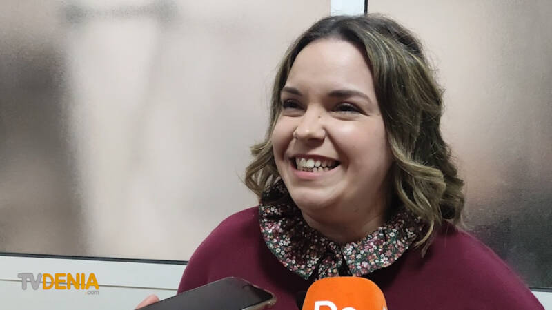 Entrevista a María Jiménez pregonera de la Fallas de Dénia 2025 - TV Denia